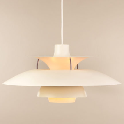 Vintage white PH5 pendant lamp by Louis Poulsen (*sold) - Vintage ...
